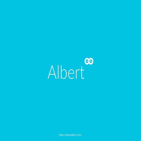Albert Pitch Deck | PDF