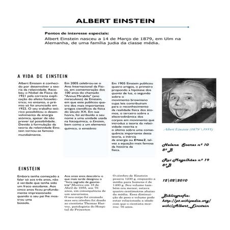 Albert Einstein | PDF