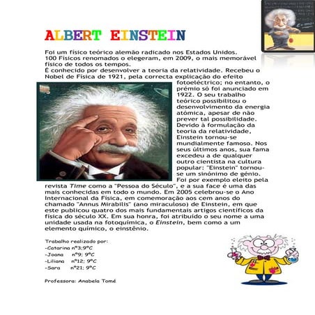 Albert einstein | PDF