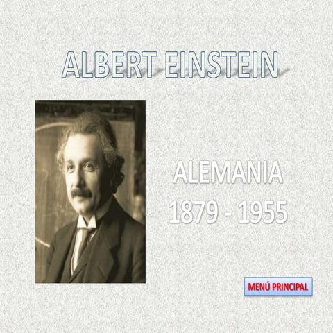 Exposición a einstein | PPTX