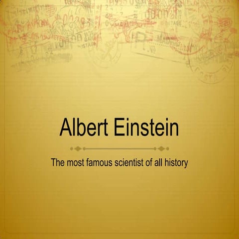 Albert einstein | PPTX