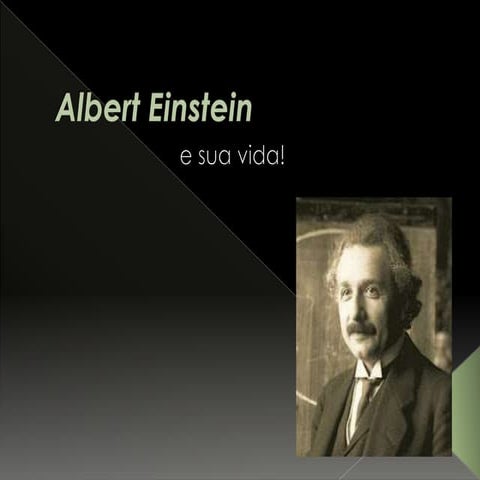 Albert einstein apresentação margarida ameixa | PPTX