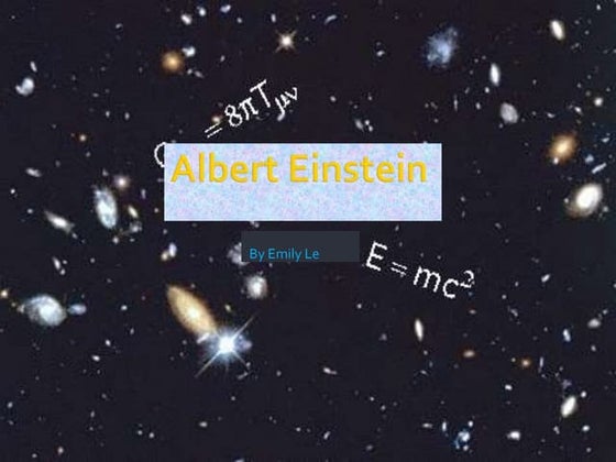 Albert Einstein | PPTX