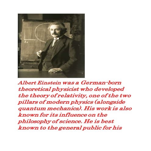 Albert einstein | DOCX