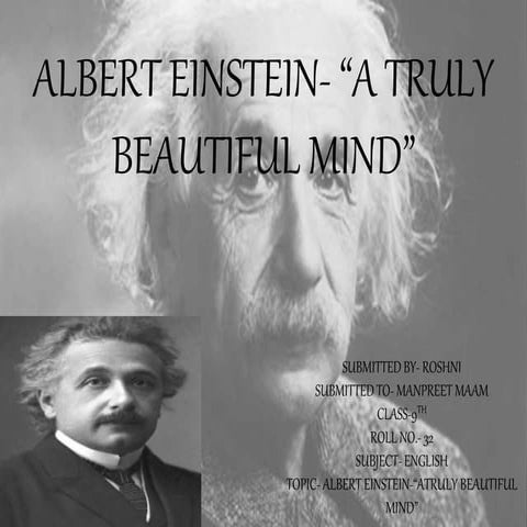 Albert einstein ppt | PPTX