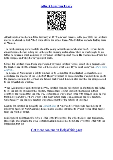 Albert Einstein | PPTX