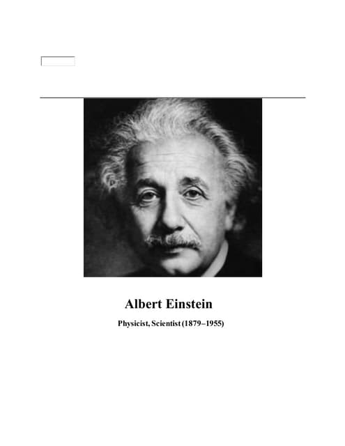 Albert Einstein | PPTX