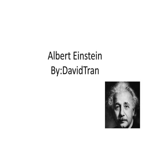 Albert einstein slide | PPT