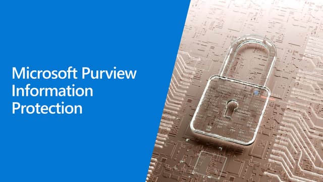 Microsoft Purview Overview Deck.pptx is for Microsoft Purview | PPTX