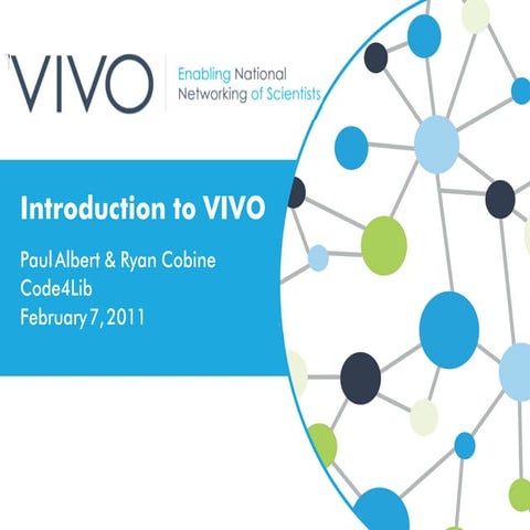 An Introduction to VIVO | PPT