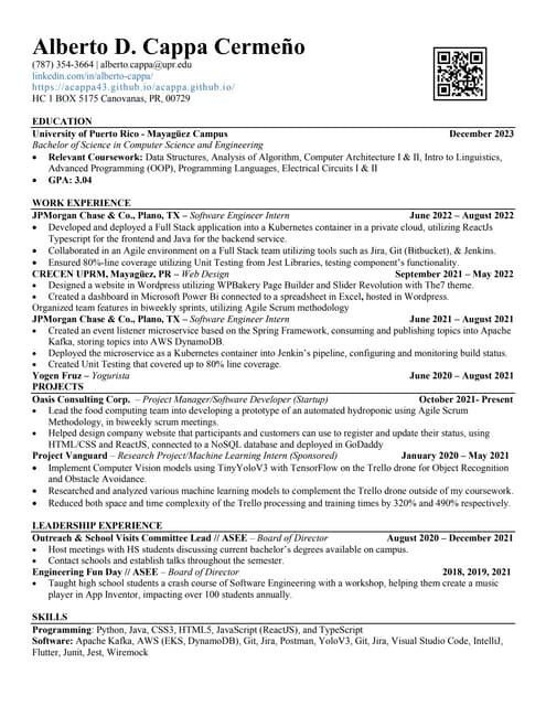 Yafei liang resume | PDF