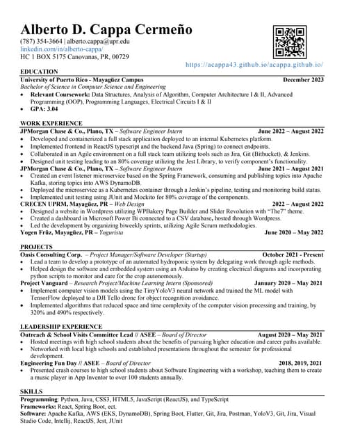 Yafei liang resume | PDF