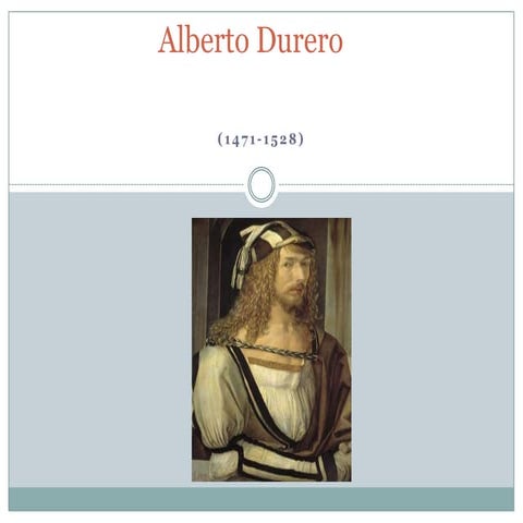 La melancolia de durero | ODP