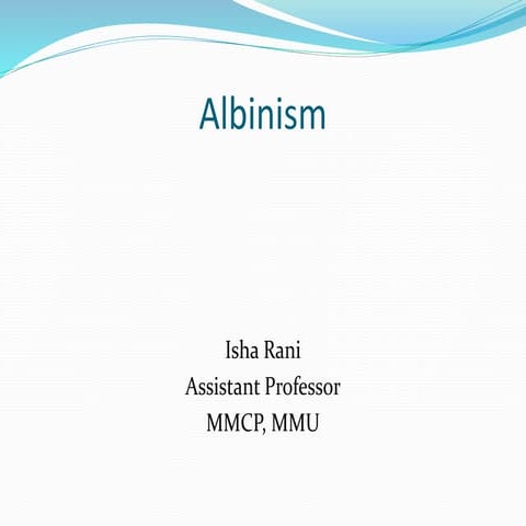 Albinism.pptx