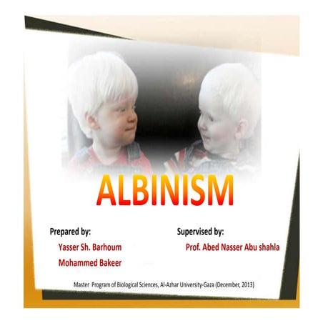 Albinism | PDF