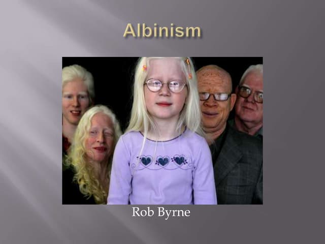 Albinism | PDF