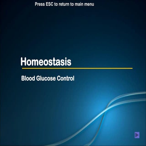 Biology Homeostasis - Blood Glucose.ppt