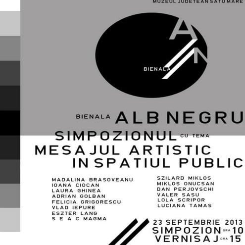 BIENALA ALB/NEGRU, 2013 (editia a III-a) | PDF