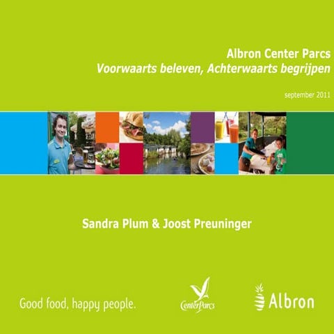 Albron Center Parcs presentatie Poolmanager | PDF