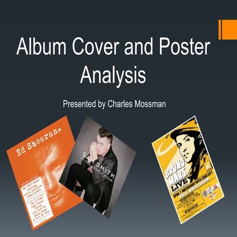 Album cover and poster analysis | PPTX