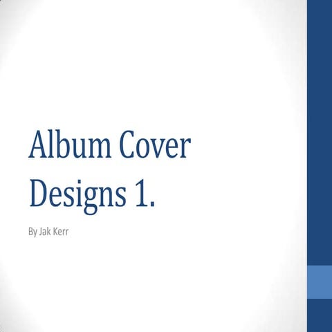 Album Cover Outline Template Introduction 1. Attent.docx