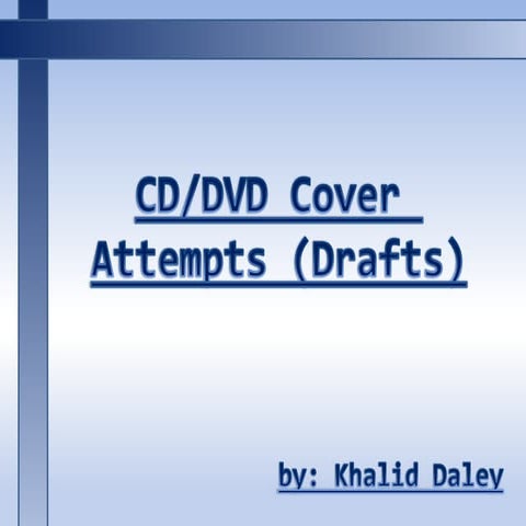 Album Cover Preview/Draft | PPTX