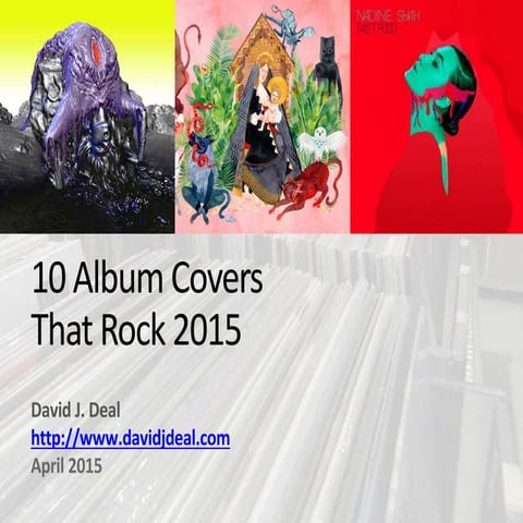 10 Album Covers That Rock 2015 | PPTX