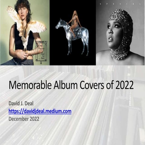 Memorable Album Covers of 2022 | PPT