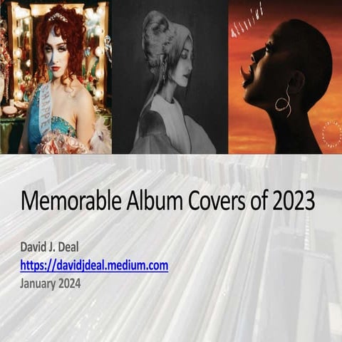 Memorable Album Covers of 2023 | PPTX