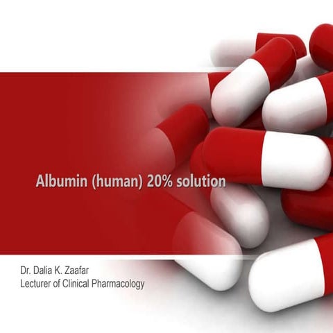 Albumin 20% | PPTX