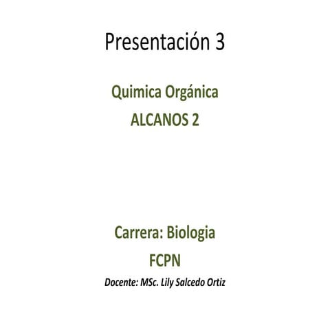 Caracteristicas y reacciones de los Alcanos | PDF