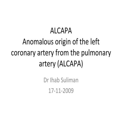 Alcapa | PPT