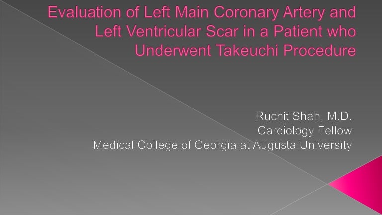 ALCAPA AND TAKEUCHI PROCEDURE