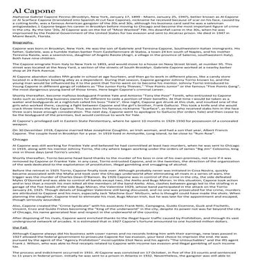 Al capone | DOC