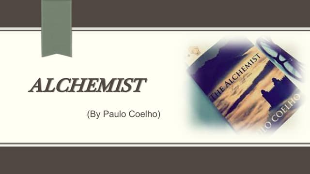 The Alchemist Book written by Paulo Coelho | PDF