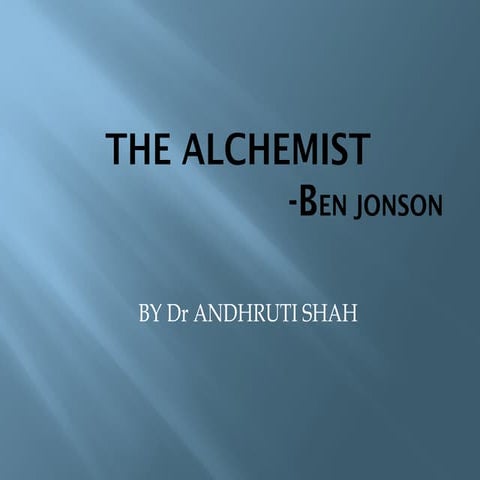 The Alchemist (1).pptx.................. | PPTX