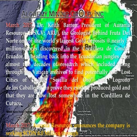 Gold mining in ecuador | PPTX