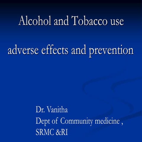 alcohol prevention | PPT