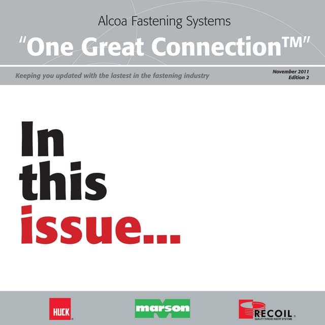 Alcoa november edition | PDF