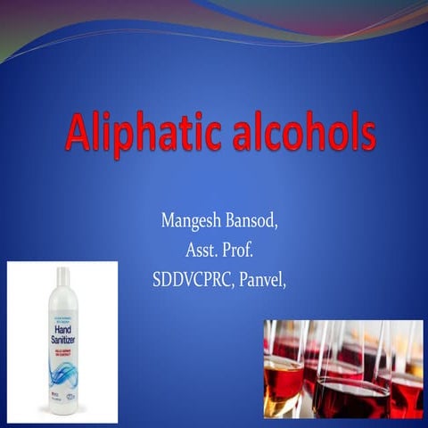 Alcohol | PPT