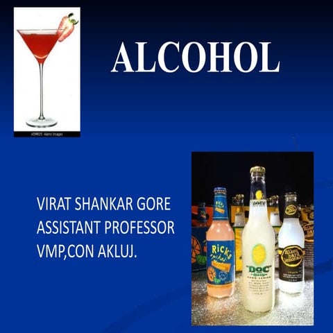 Alcohol | PPTX