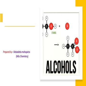 Alcohol class -12 | PPTX