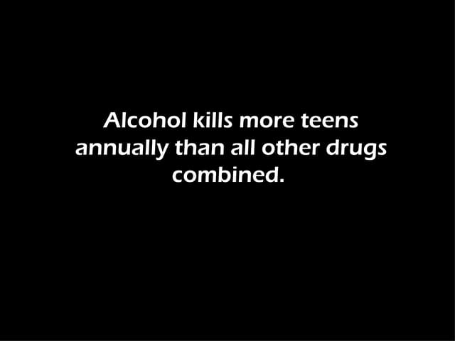 Alcohol abuse presentation | PPTX