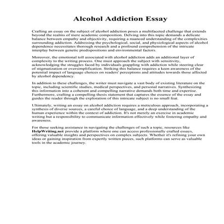 Alcohol Abuse Essay.pdf