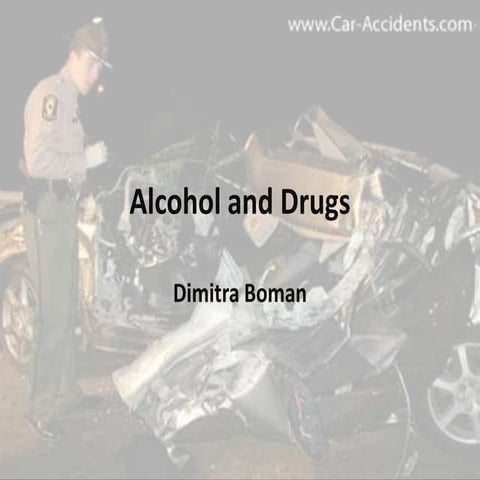 Alcohol and drugs powerpoint | PPTX
