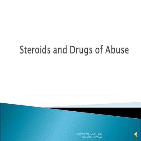 Alcohol and drugs week 10 | PPT