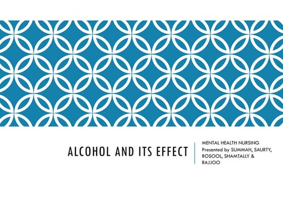 Alcohol | PPT