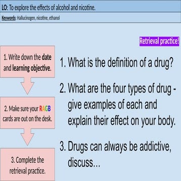 Alcohol, Tobacco and Other Drugs | PPTX