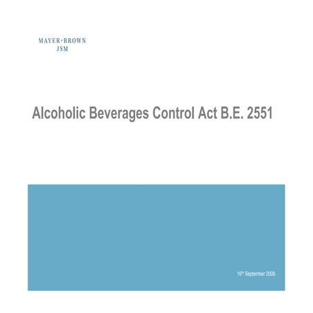Alcohol Control_2 | PPT