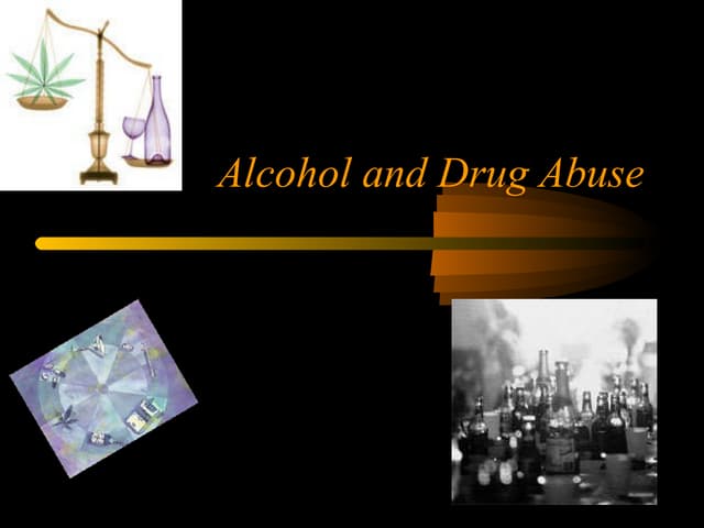 Alcohol abuse presentation | PPTX